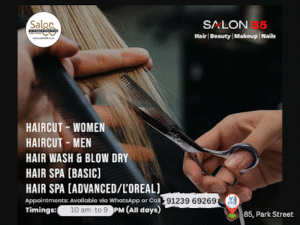 Salon 85 | Beauty Salon, Hair Extensions & Makeup Kolkata