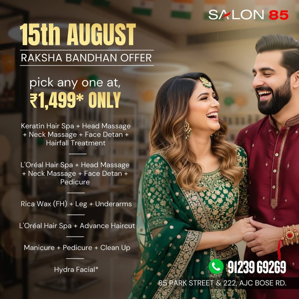 Salon 85 | Beauty Salon, Hair Extensions & Makeup Kolkata